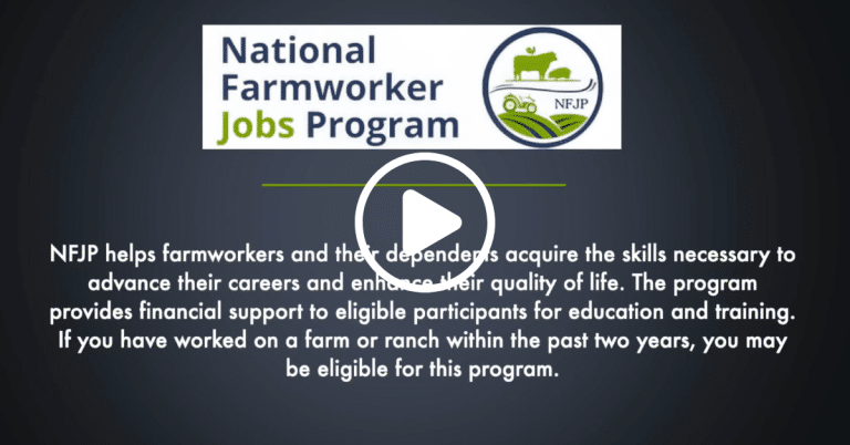 New Video for National Farmworker Jobs Program - Black Hills Special ...